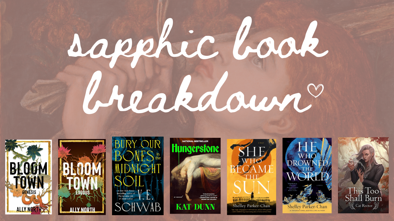 2025 Sapphic Book Breakdown – Willo Glenn | Author